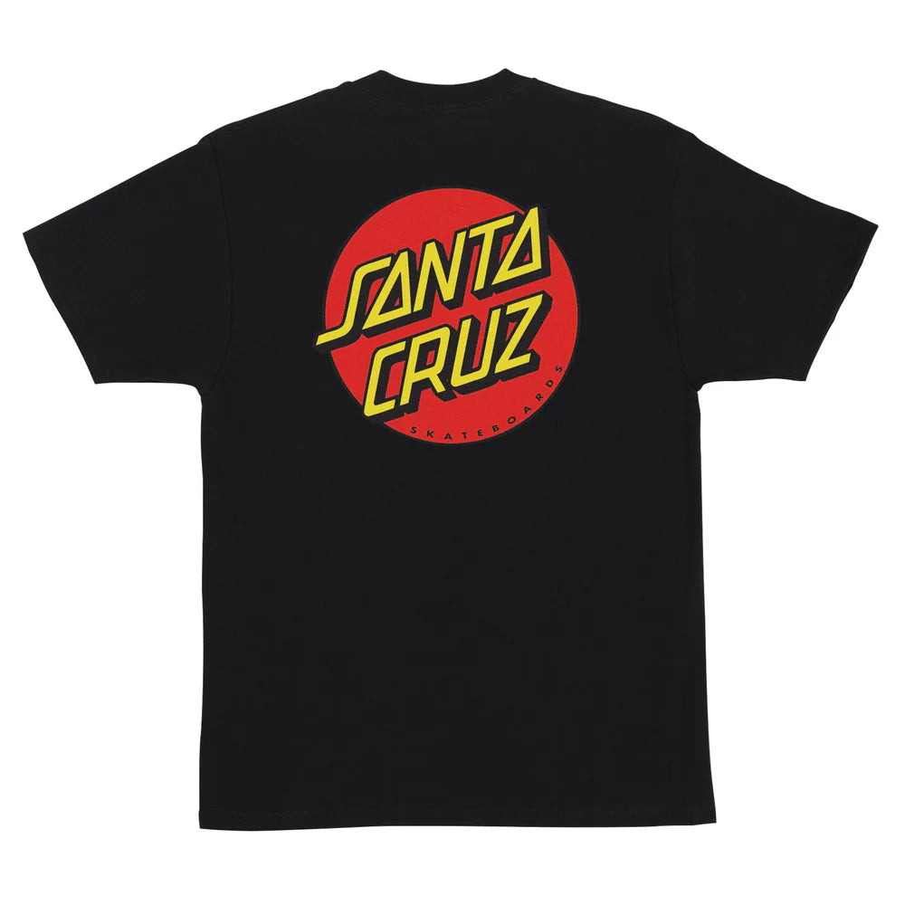 Santa Cruz Classic Dot Mens T-Shirt, Black – Pacific Wave Surf Shop