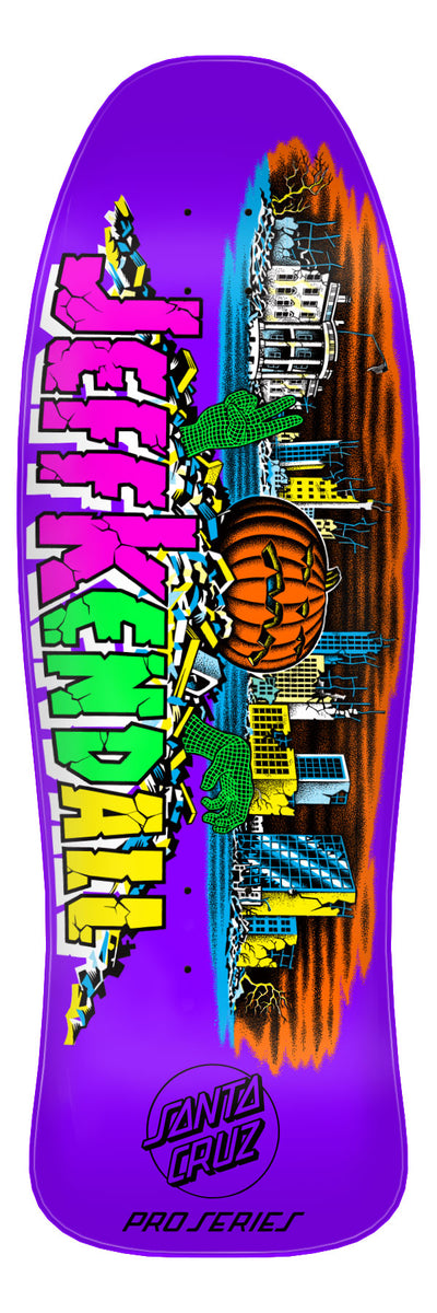 Kendall Pumpkin Reissue Santa Cruz Deck – Pacific Wave Surf Shop
